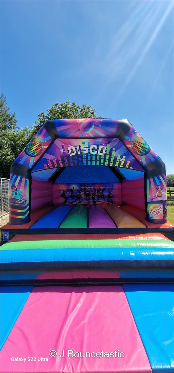 Adult Disco Castle - Hire in Beverley | J Bouncetastic