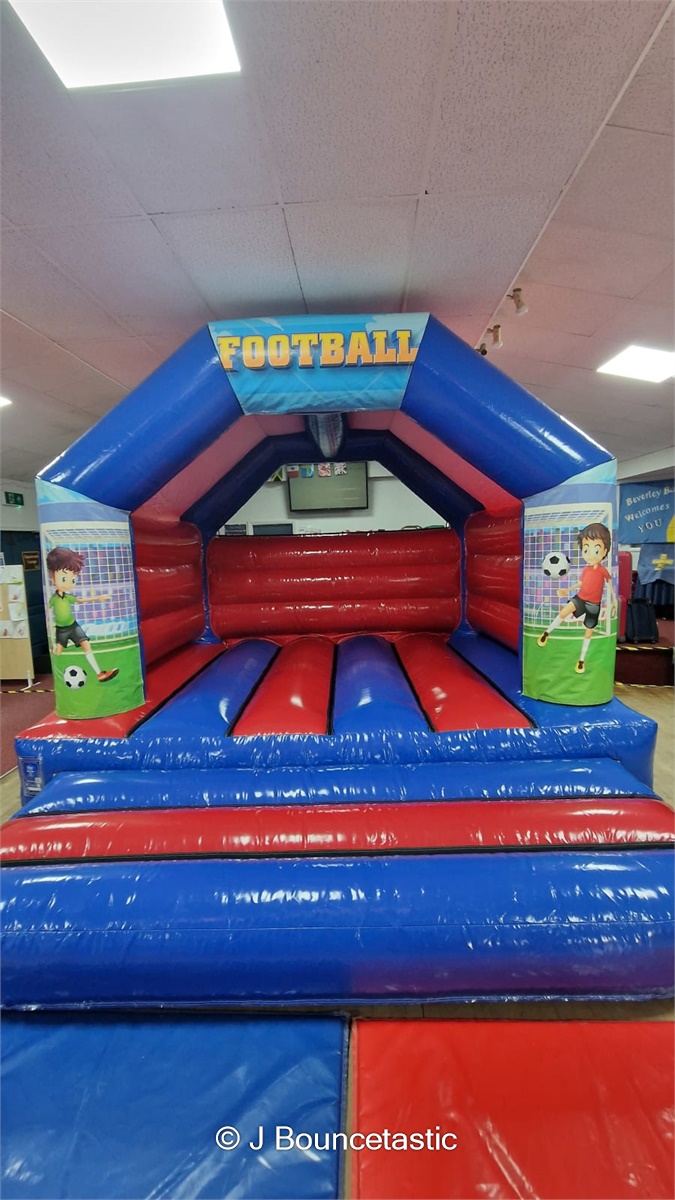 Football Bouncy Castle - Hire in Beverley | J Bouncetastic