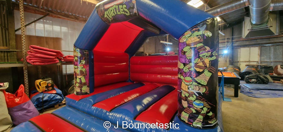Ninja Turtles Bouncy Castle - Hire in Beverley | J Bouncetastic