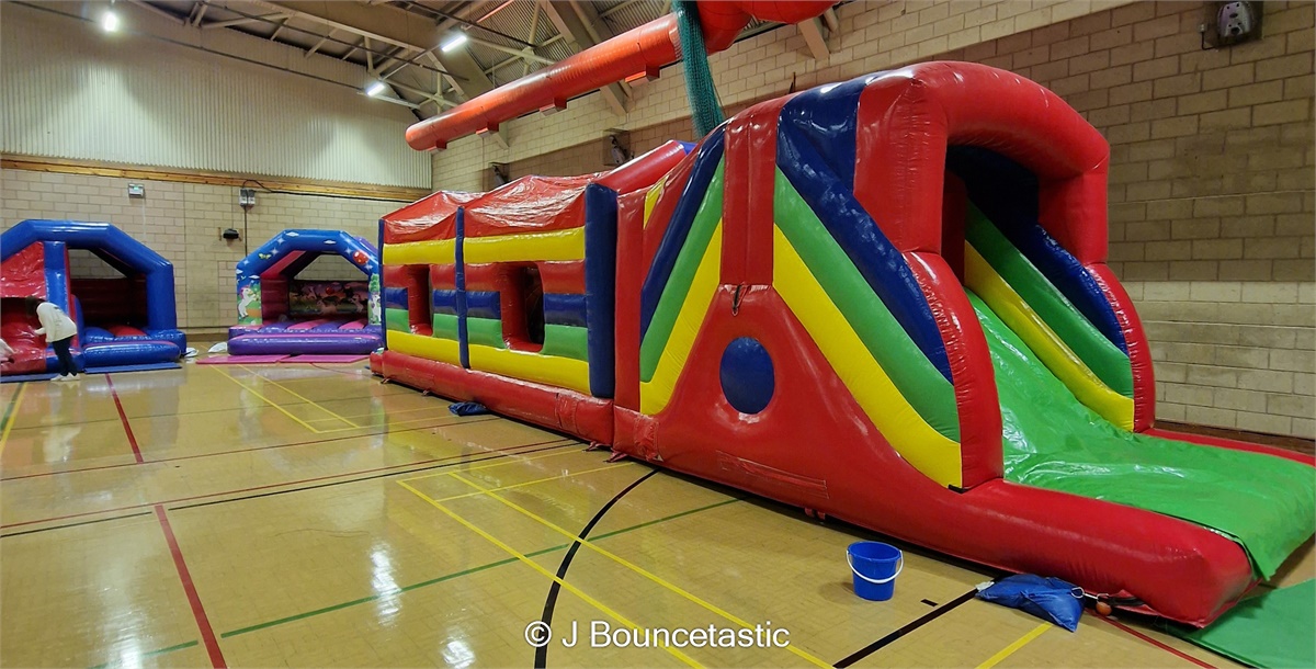 "Discover Beverley's Ultimate Fun with Our 42ft Obstacle Course Hire